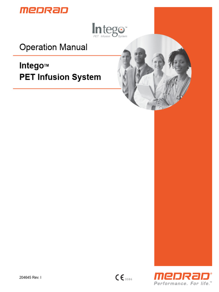 OM INTEGO 204645 | PDF | Positron Emission Tomography | Nuclear Medicine