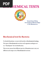 Citrobacter freundii Biochemical Profile | PDF | Microbiology