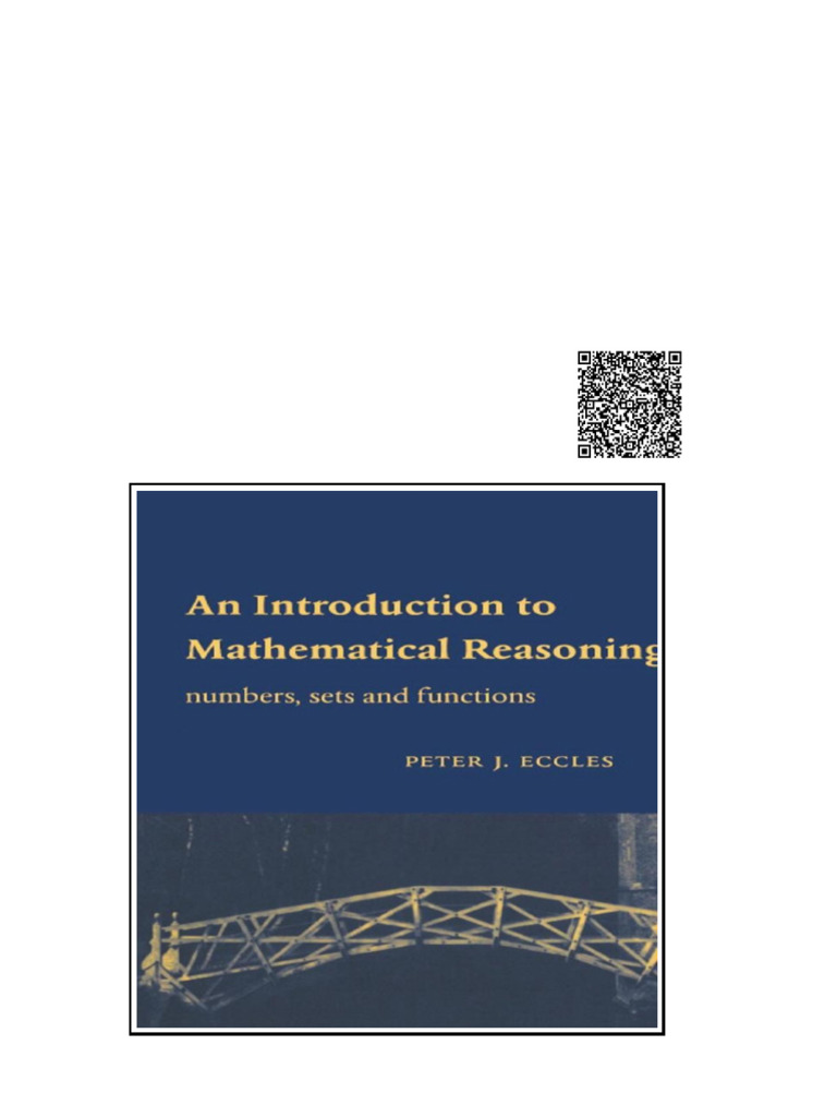 Introduction To Mathematical Reasoning Numbers Sets and Functions An ...