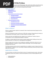 Learn Python with mBlock Tutorial | PDF | Python (Programming Language ...