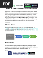 British Army Rank Structure Overview | PDF | Military Rank | Company ...