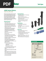 Toro Nozzle Chart | PDF