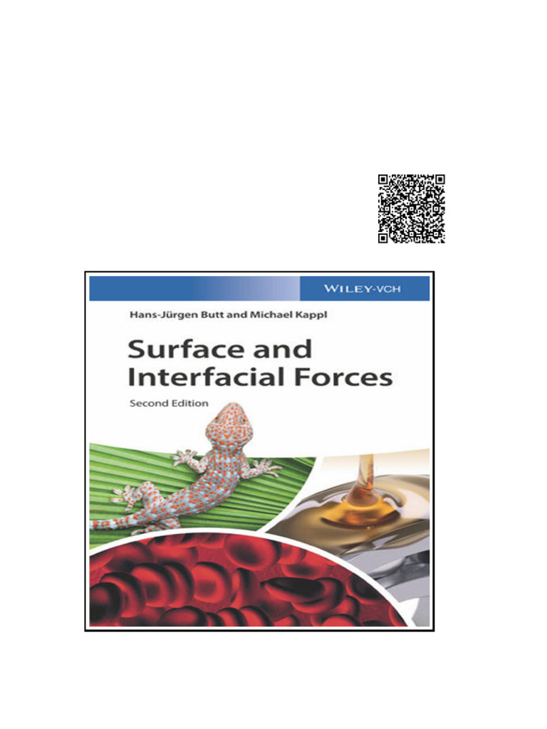 Surface and Interfacial Forces Wei Zhi | PDF | Physical Sciences ...