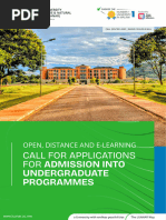 LUANAR Postgraduate Admissions 2025/2026 | PDF | Dietitian | Academic ...