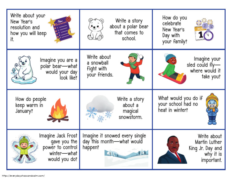 3rd Grade Writing Prompts5 | PDF