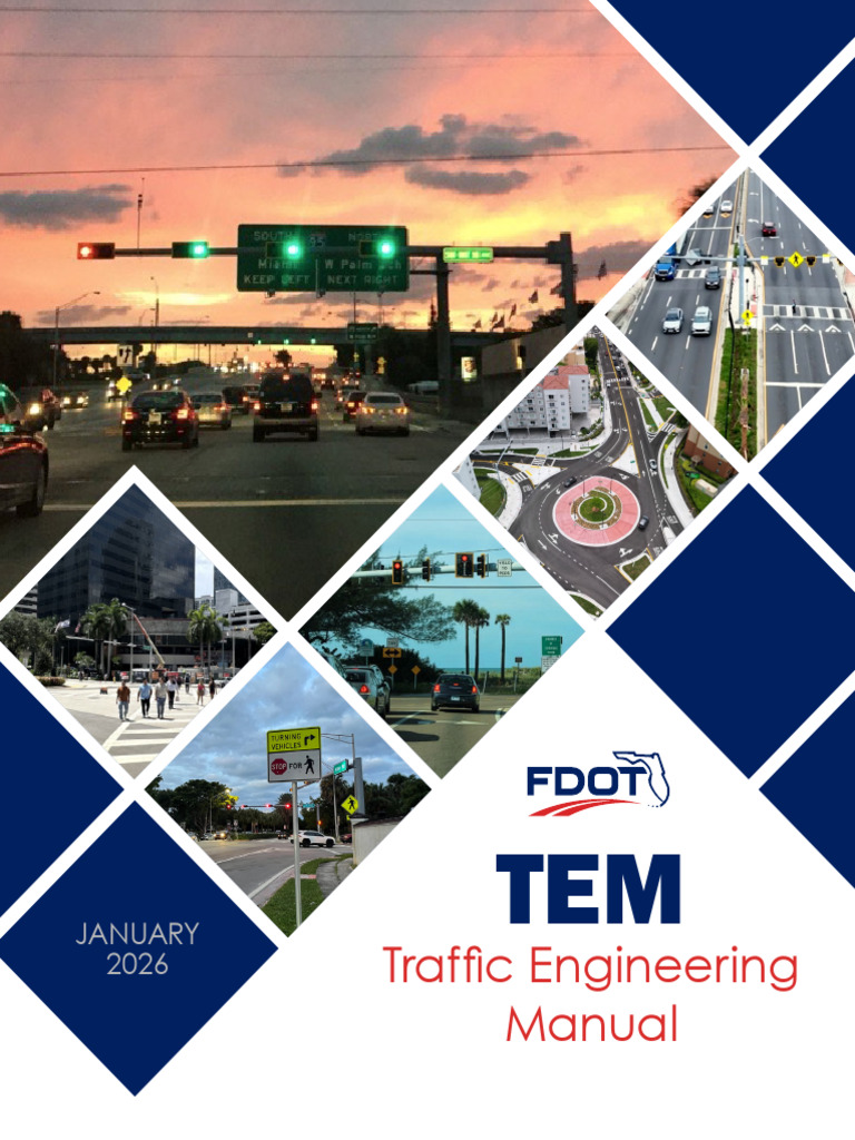 2026 Fdot Traffic Engineering Manual | PDF | Traffic Light ...