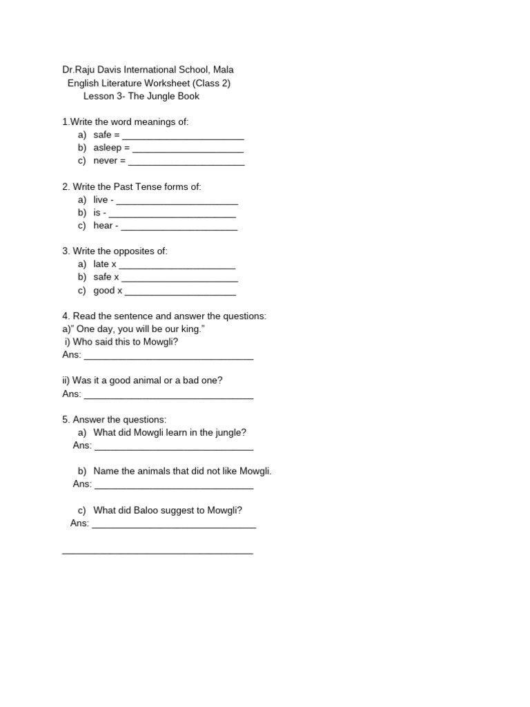 Grade 2 Lesson 3 Worksheet 25-26 | PDF
