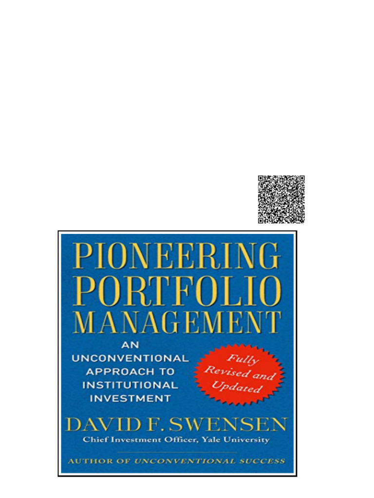 Pioneering Portfolio Management An Unconventional Approach to Itional ...