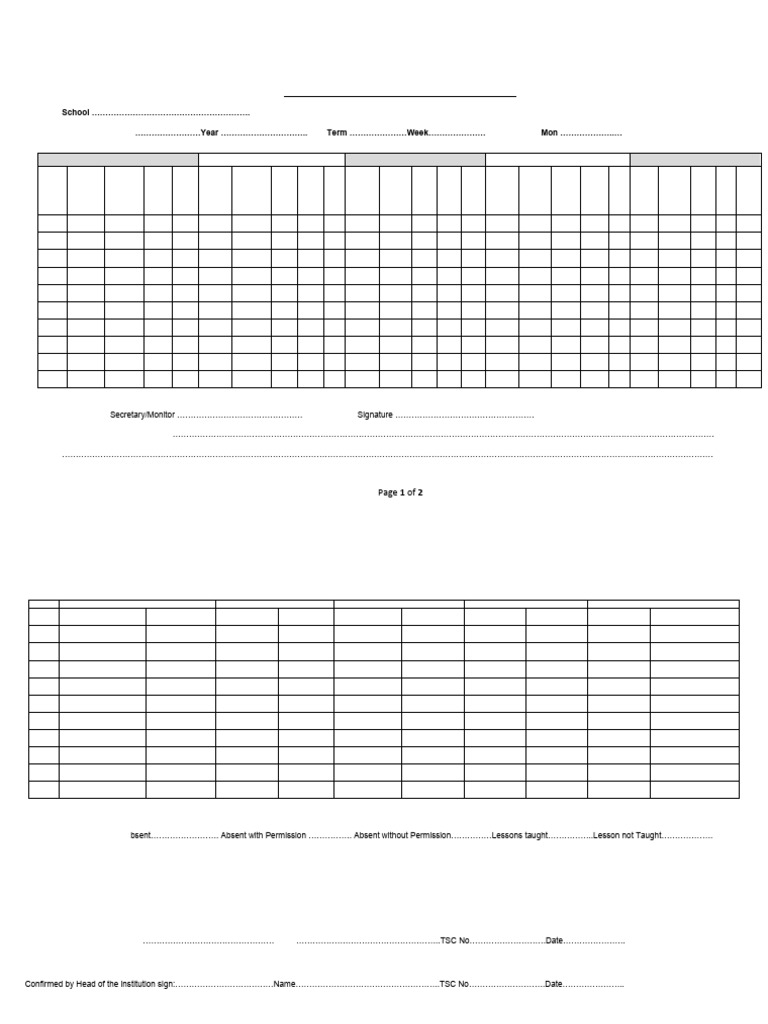 TPAD Teacher Lesson Attendance Register TLAR | PDF | Chess Theory | Chess