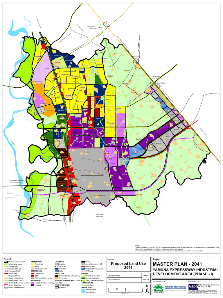 2041 Yeida Map | PDF