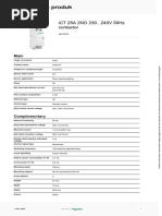 Acti9 A9A Auxiliary Contact Datasheet | PDF | Electromagnetism ...