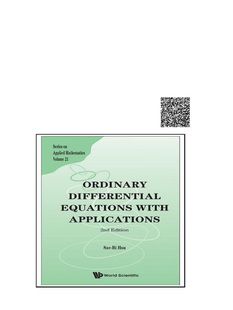 Ordinary Differential Equations with Applications 21 (Series on Applied ...