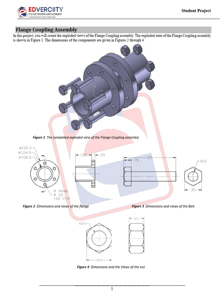 Flange Coupling Assembly | PDF