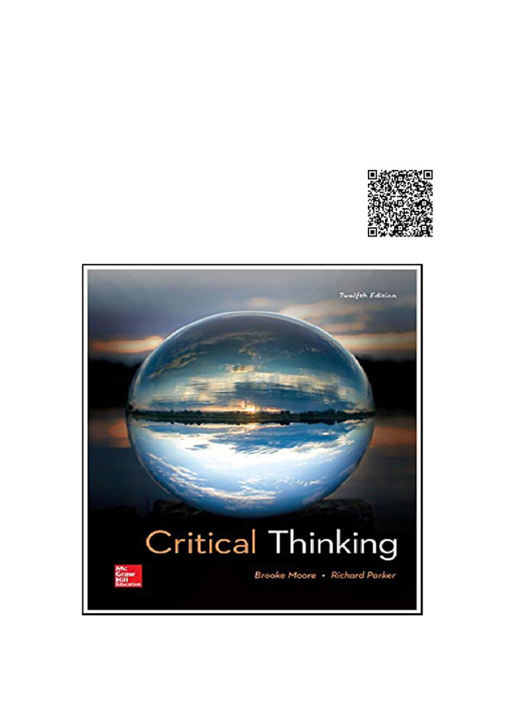 Test Bank for Critical Thinking 12th Edition | PDF