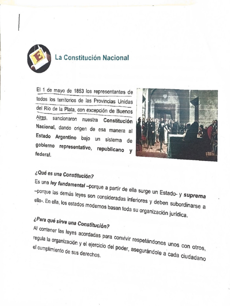 Constitucion Nacional | PDF