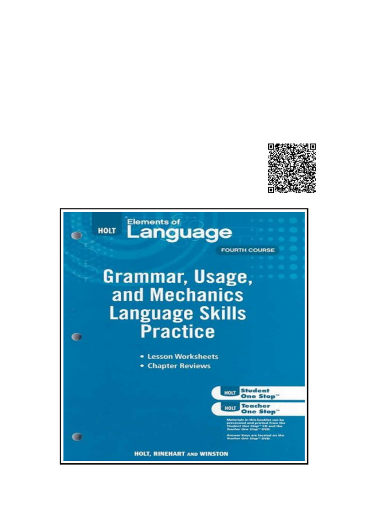 Grammar Usage and Mechanics Language Skills Practice Grade 7 Wei Zhi ...