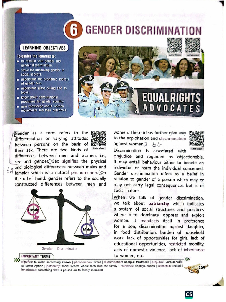 Chapter 6 Gender Discrimination(2) | PDF