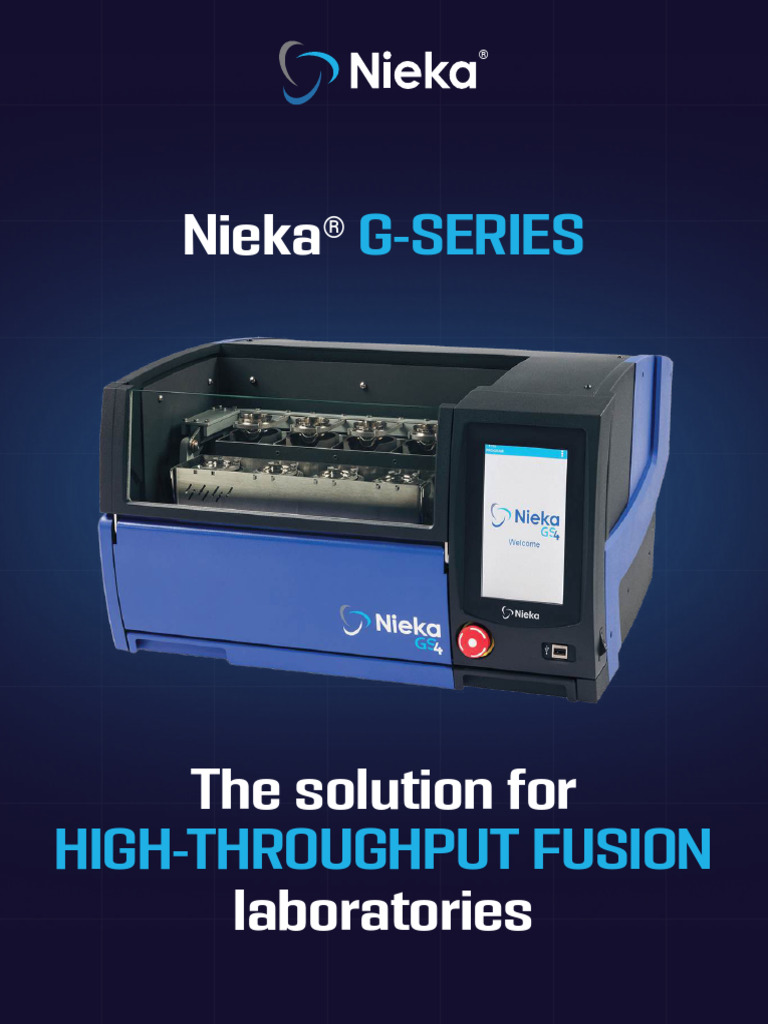 Nieka G-Series Brochure | PDF | Physical Sciences