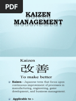 Kaizen Introduction | PDF | Lean Manufacturing | Production And ...