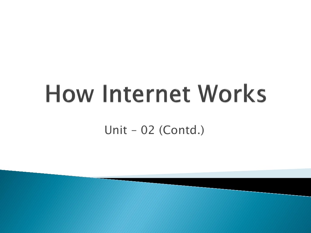 Internet Hardware and Protocols Explained | PDF