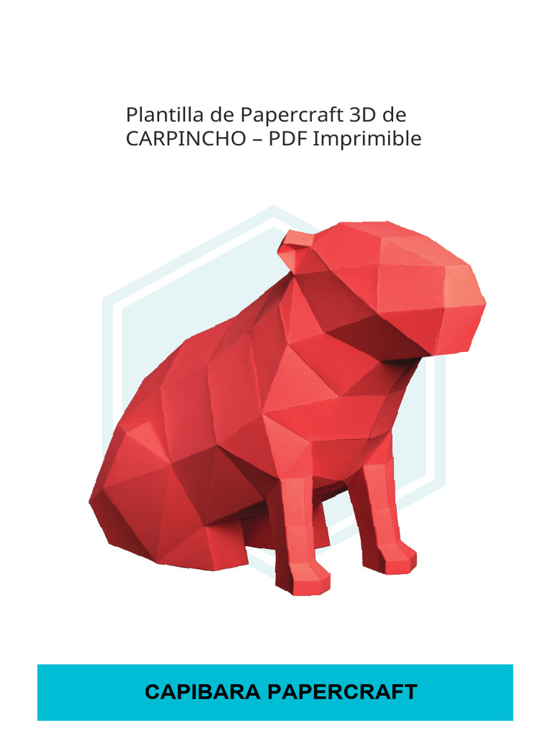 CAPIBARA origami | PDF