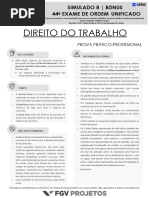 Folha de Resposta OAB 2ª Fase | PDF