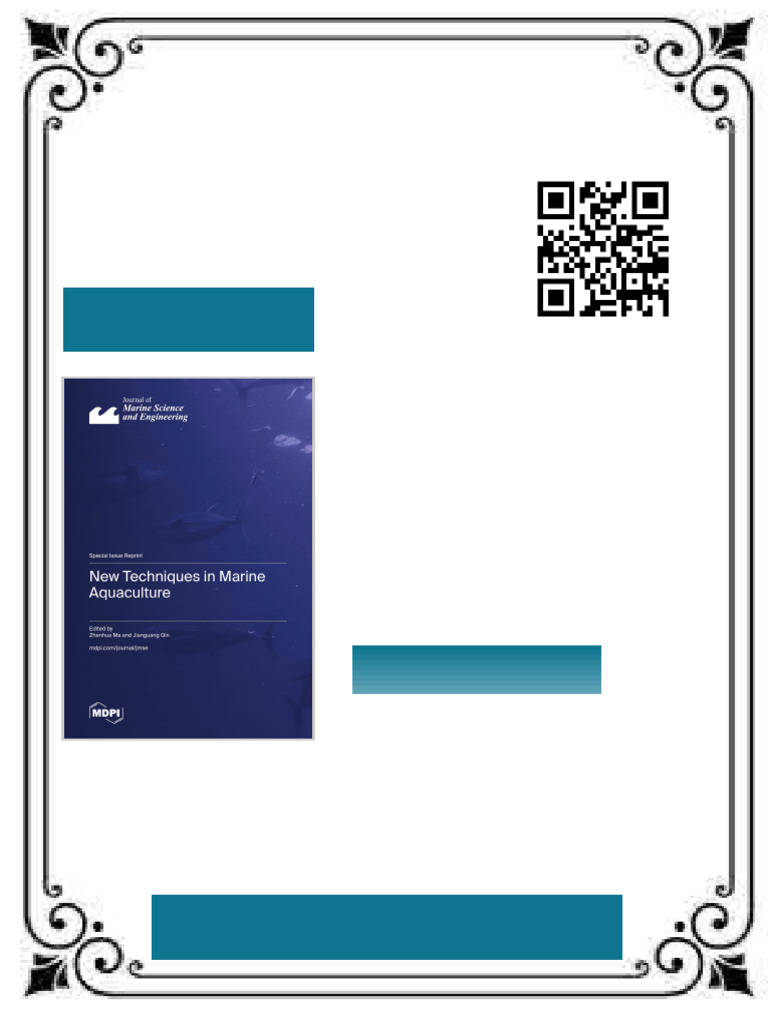 New Techniques in Marine Aquaculture Zhenhua Ma Jianguang Qin Ebook ...