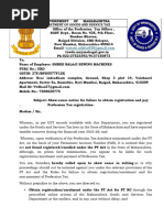 Maharashtra PTRC Registration Guide | PDF | Employment | Salary