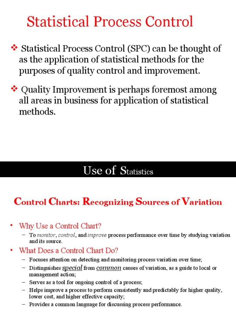 SPC | Download Free PDF | Statistics | Engineering Tolerance