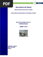 Partes y Funciones del Estetoscopio | PDF