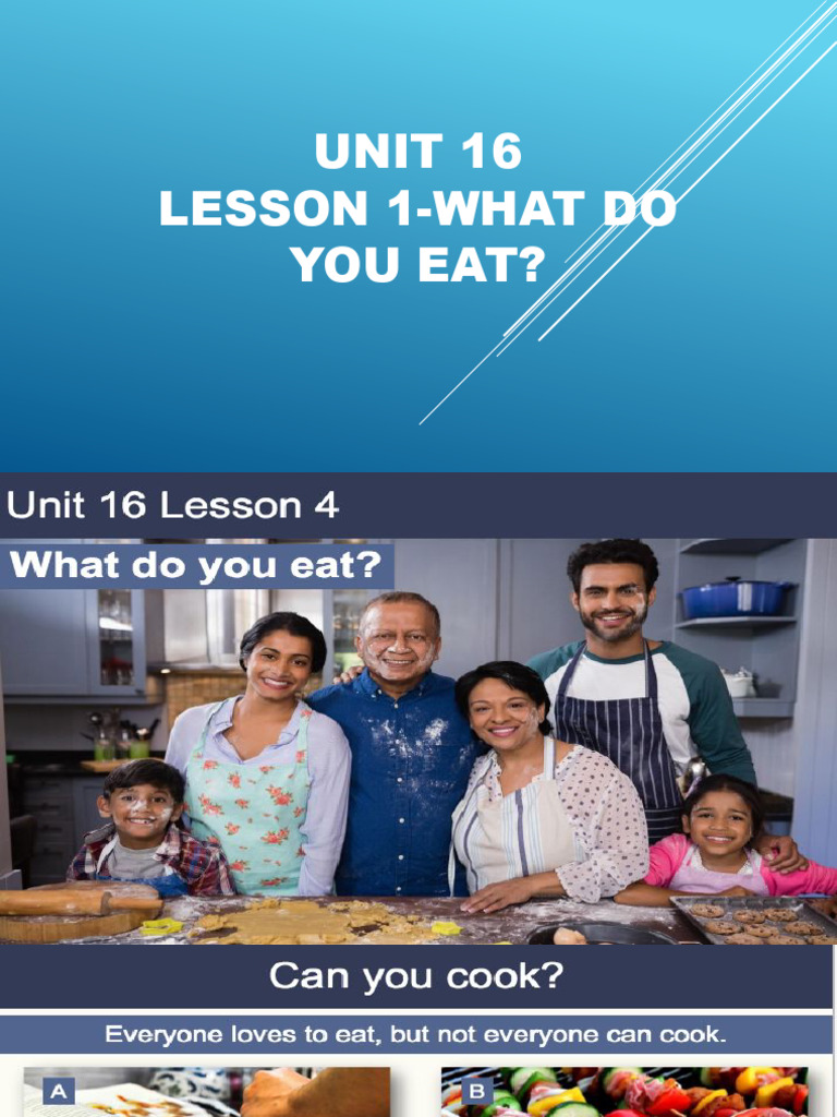 Unit 16-Lesson 4 | PDF