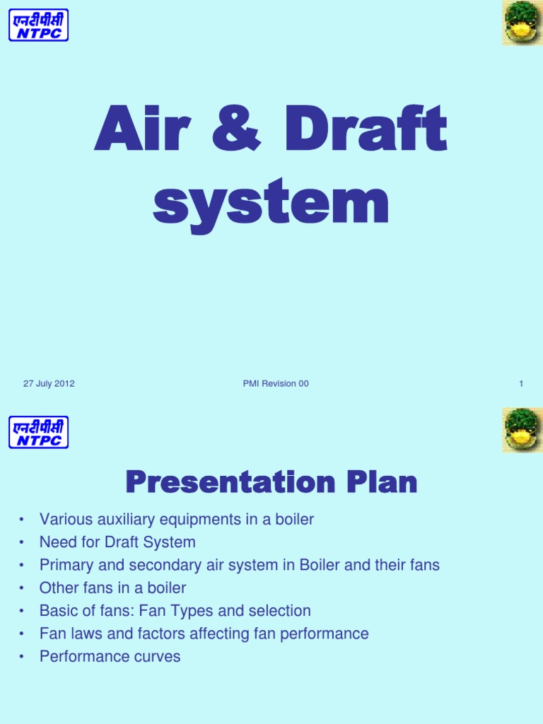 Air Draft System | Mechanical Fan | Boiler