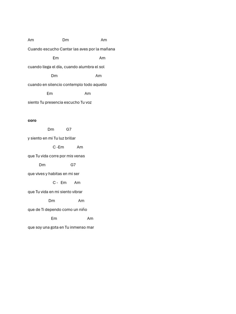 En Tu Imenso Mar | PDF