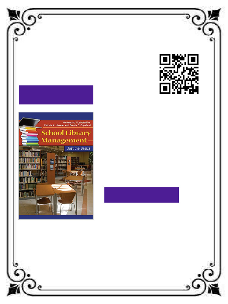 School Library Management Just The Basics 1st Edition Patricia A ...
