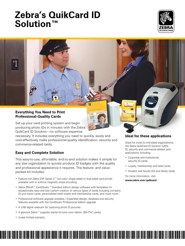 Quik Card Id Datasheet en | PDF | Usb | Identity Document