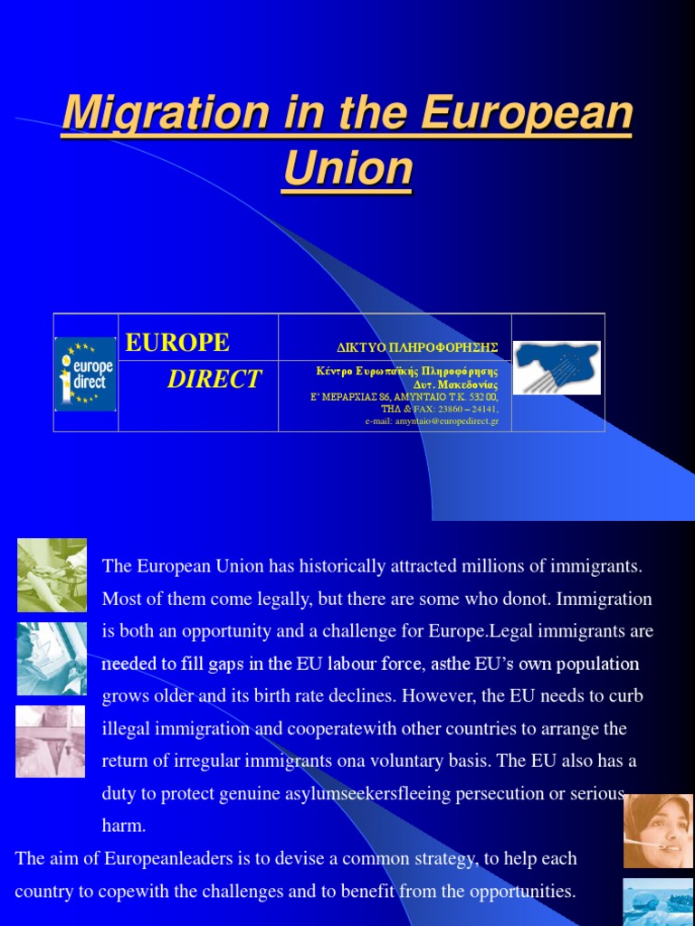 EU Immigration: Challenges and Strategies | PDF | Immigration | Illegal ...