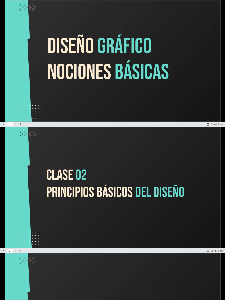 Clase 02 - Principios Básicos del Diseño | PDF
