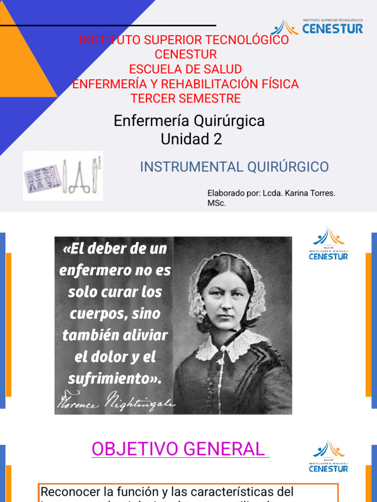 2.7 INSTRUMENTAL QUIRÚRGICO | PDF | Sutura Quirúrgica