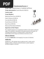Crankshaft Manufacturing Process Overview | PDF