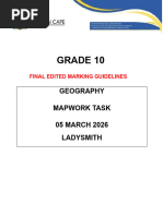 Grade 9 Geography Term 4 Exam 2025 | PDF | Fuels | Fossil Fuels