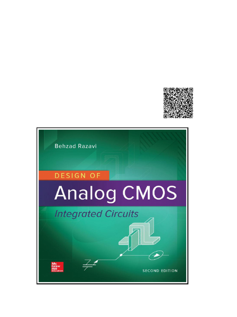 Design of Analog CMOS Integrated Circuits 2nd Edition Behzad Razavi ...