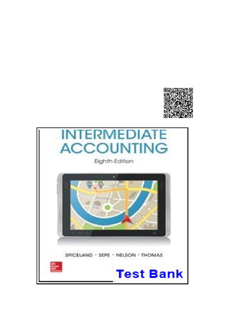 Intermediate Accounting 8th Edition Spiceland Test Bank | PDF | Bad ...