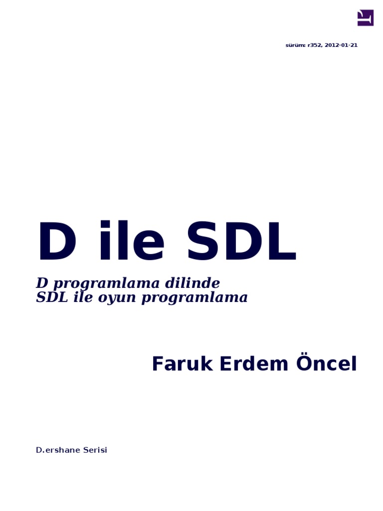 SDL Ile Oyun Programlama | PDF