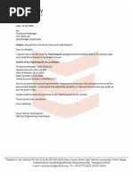 ICICI Bank FD Closure Request Form | PDF | Personal Finance | Banking