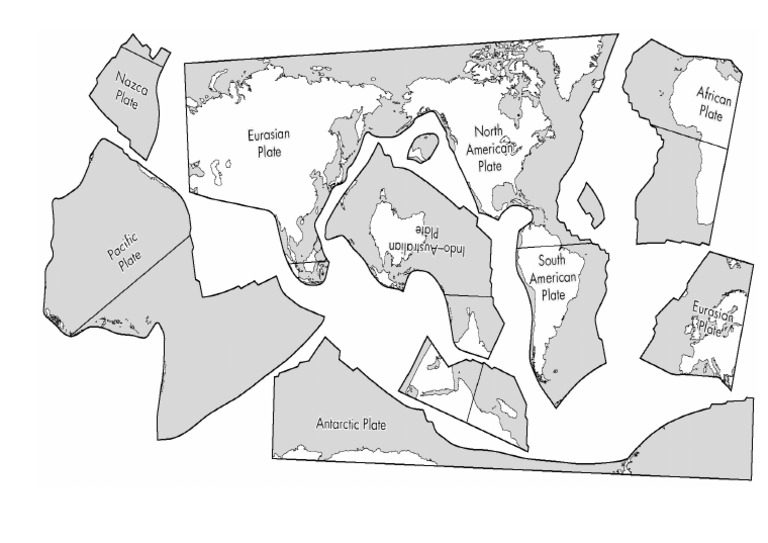 6 Plate Tectonics Jigsaw | PDF