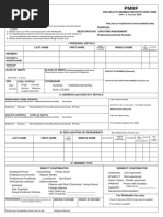 PKRF Form 2025 | PDF