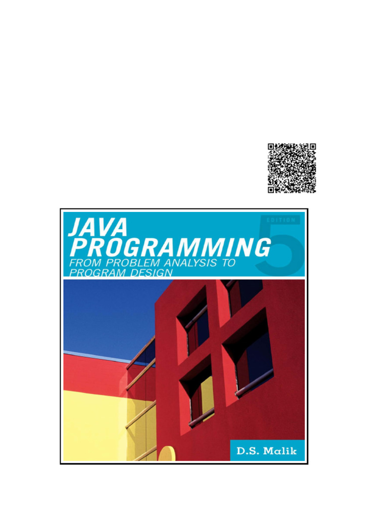 Java Programming From Problem Analysis to Program Design 5th Edition ...