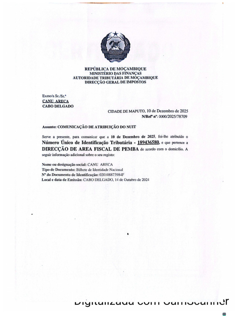 Canu Areca Alide | PDF
