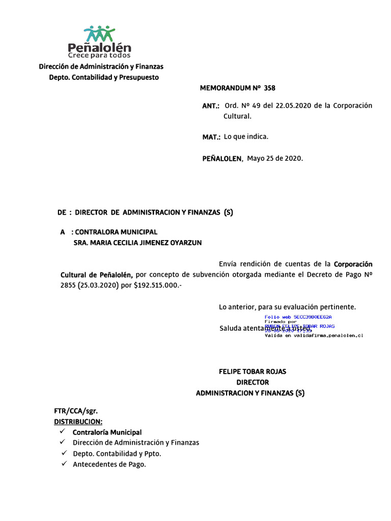 firmado MEMO 358 (2) (1) | PDF