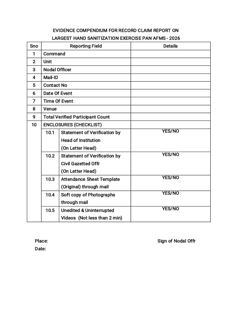 Forms for Hand Hygiene | PDF